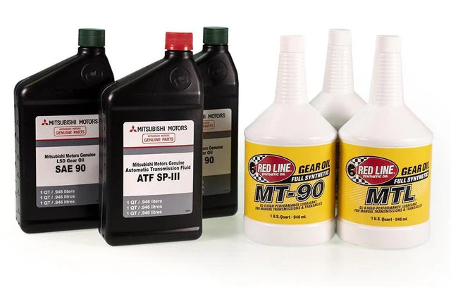 Evo X Drivetrain Fluid Set